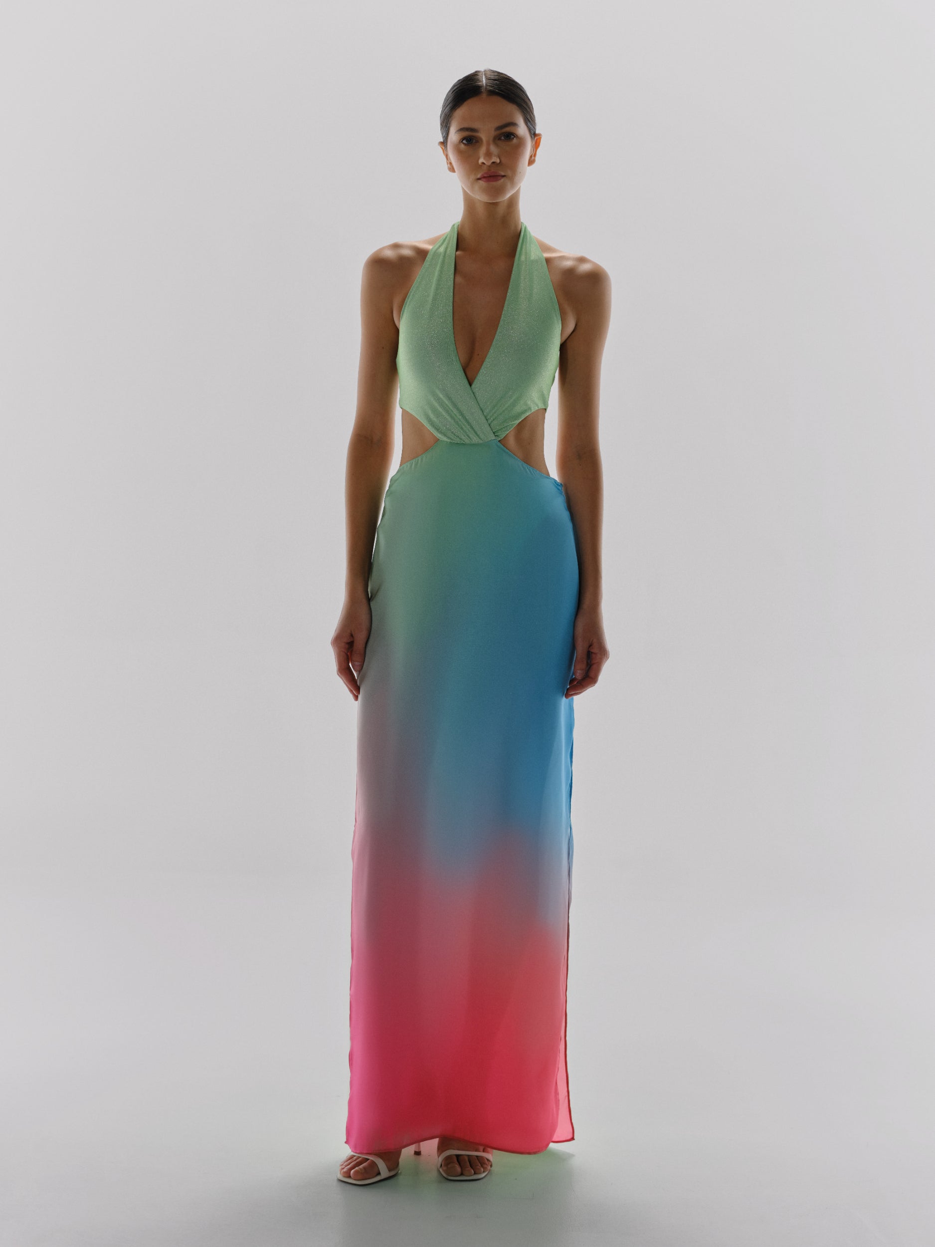 Vestido Maxi Rafia en Multicolor - Resort 24 – BAOBAB